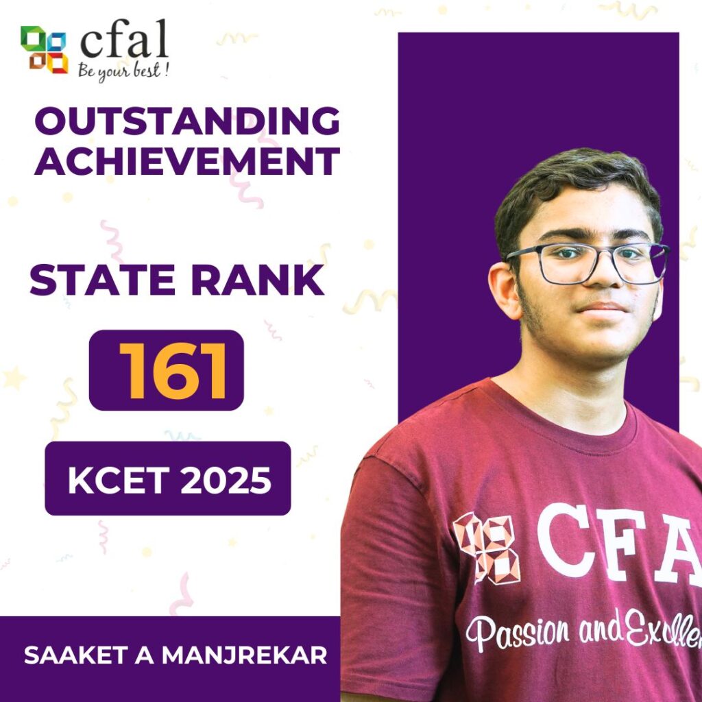 CFAL Students Excel in KCET 2025